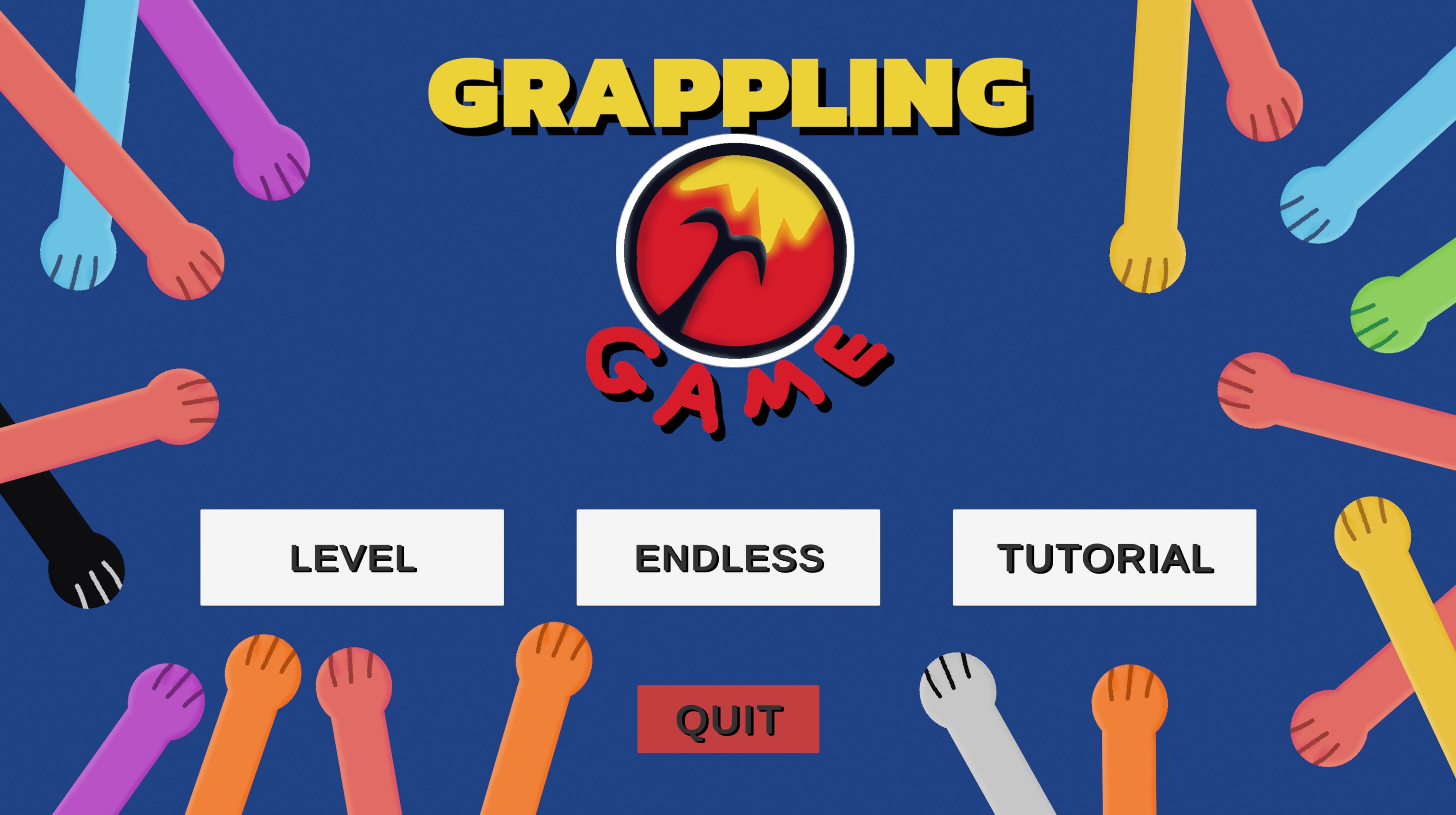 Grappling Game (demo) by TheAverageGameDev