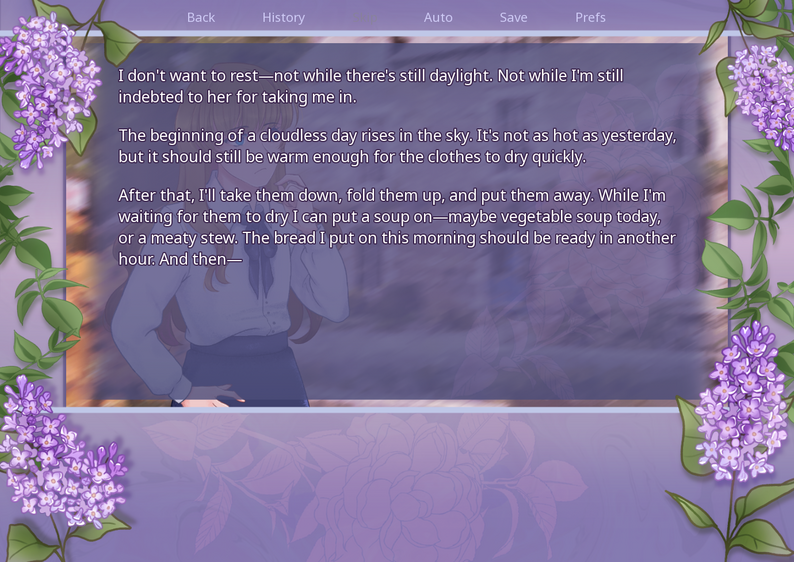 Lilacs in the Breeze by Crystal Game Works