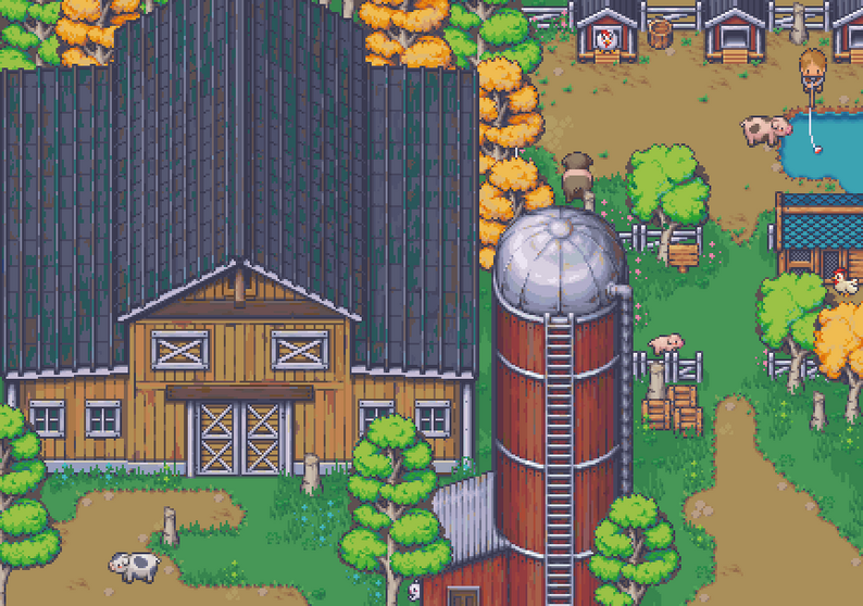 Modern Farm - RPG Tileset [16X16] by LimeZu