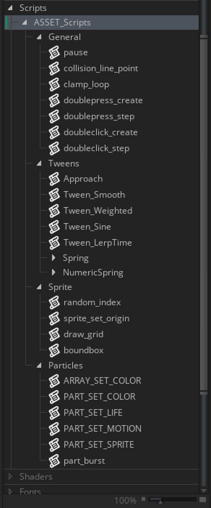 Scripts for Gamemaker by jasontomlee
