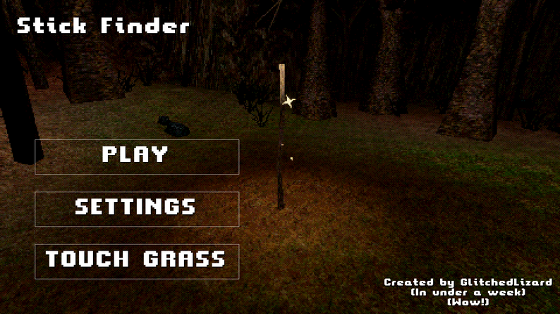 Stick Finder by GlitchedLizard