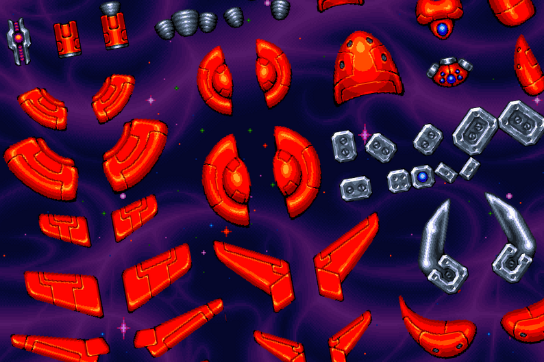 Space Shooter Boss Pack by MattWalkden