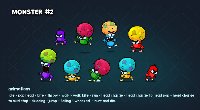 Monster 02 by Robert Brooks - gamedeveloperstudio.com