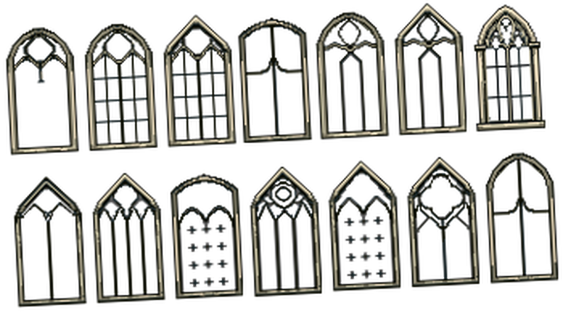 Gothic windows by harusha