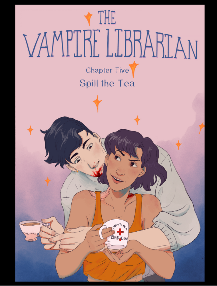 The Vampire Librarian by Monsters-For-Sale