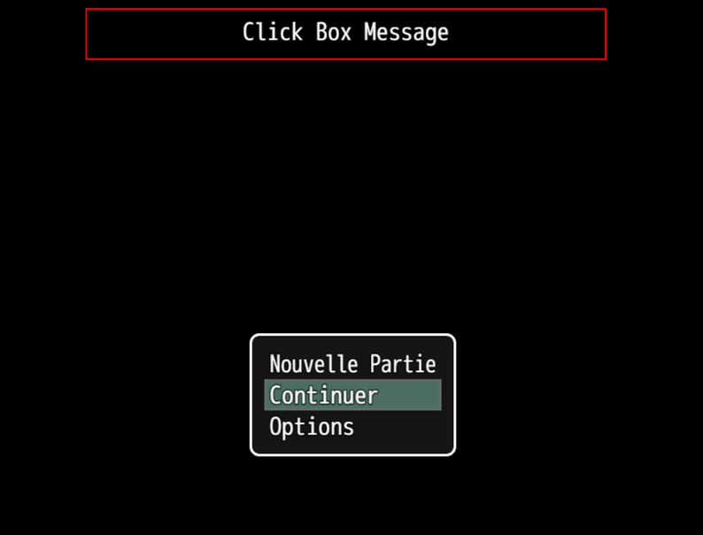 Click Box Message - Plugin RPG Maker MV-MZ by EroiK StyLeR