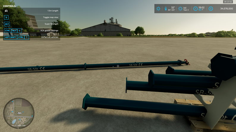 FS22 Oxbar 50t Spreader Bar by Critical Lift and Transport Sim Team