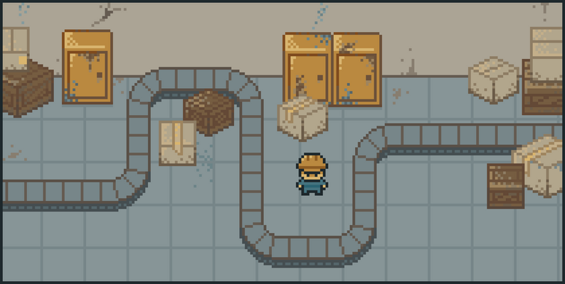 Little Factory - FREE top-down asset pack by turturi