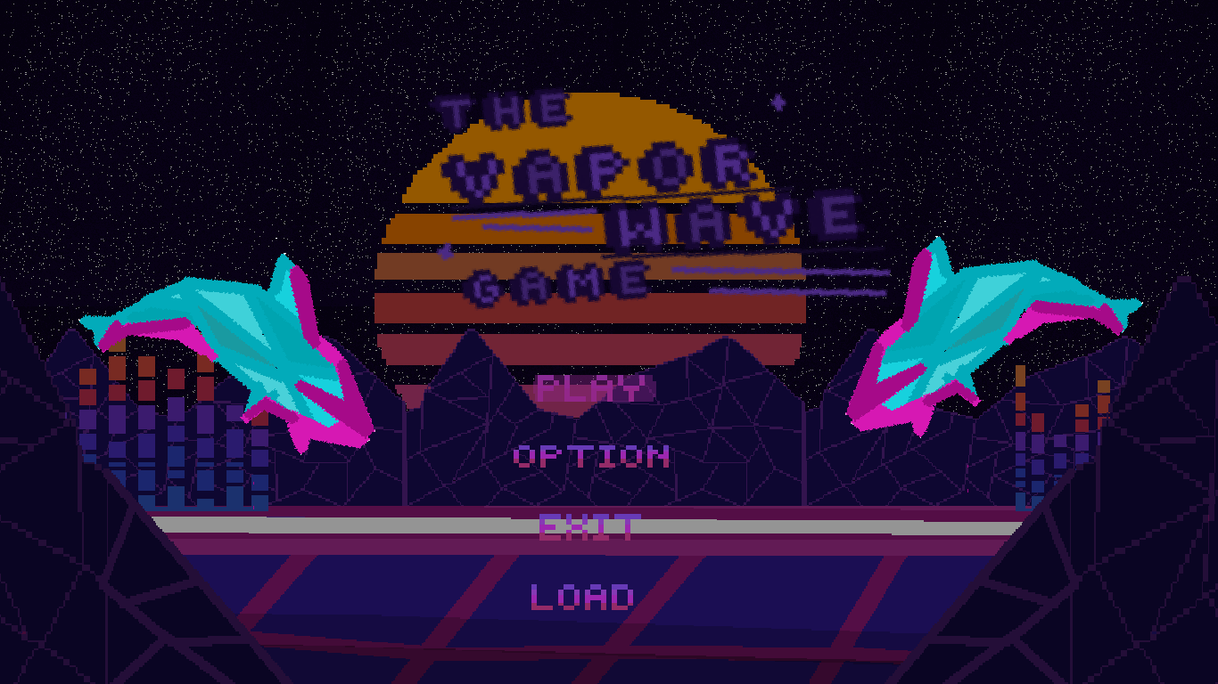 THE VAPORWAVE GAME by Leaf_Cat