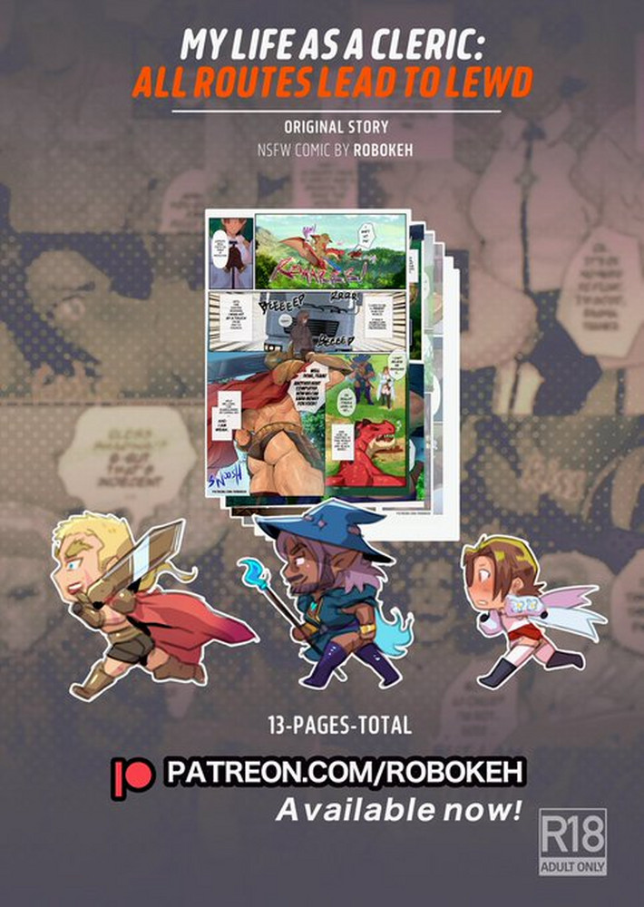 My Life as a Cleric - 14 Pages by Robokeh