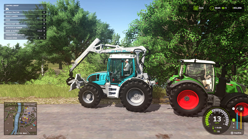 FS25: Better Winch by ThundRFS