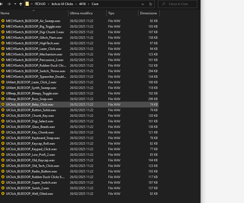 UI Clicks by Bleeoop