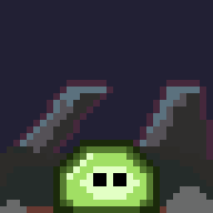 Slime pixel art for videogames by Mederilotus