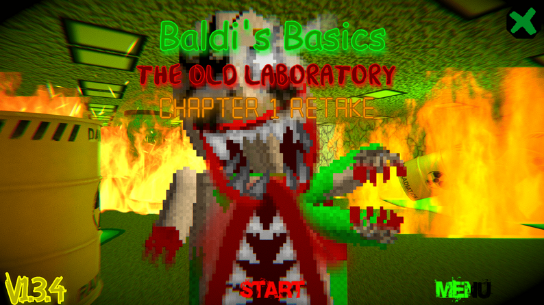 Baldi's Basics The Old Laboratory Chapter 1 Retake by Tijn Dissevelt