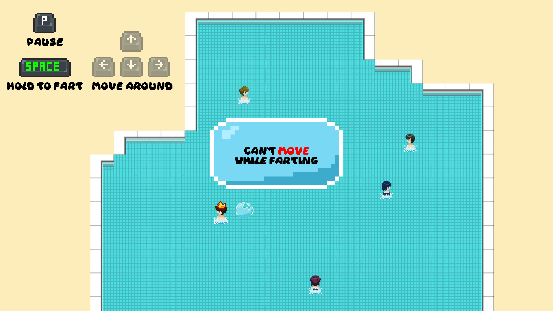 No Farting In The Pool! by whatsNiu