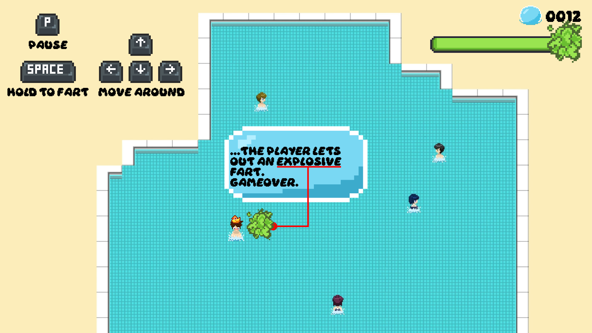 No Farting In The Pool! by whatsNiu