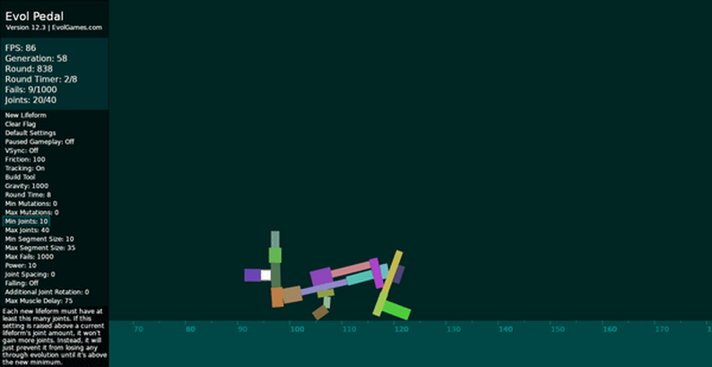 Evol Pedal: Walking Evolution Sim by Evol Games