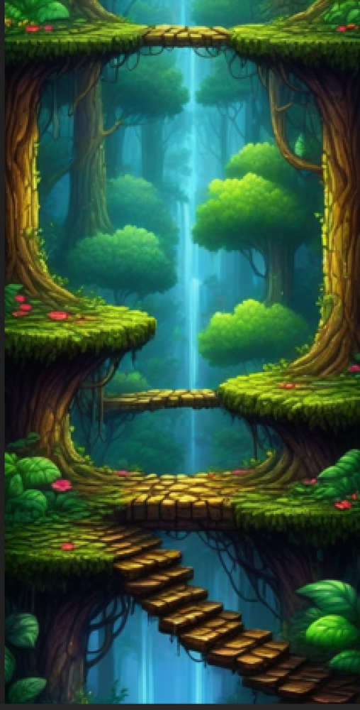 Free Platformer Level Assets - Forest, Jungle, Winter, and Rocks! by ...