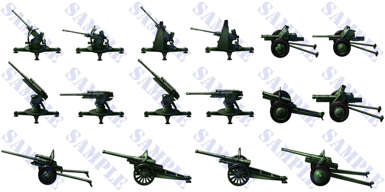 WW2 Soviet Artillery and Soldiers by Raketenfaust