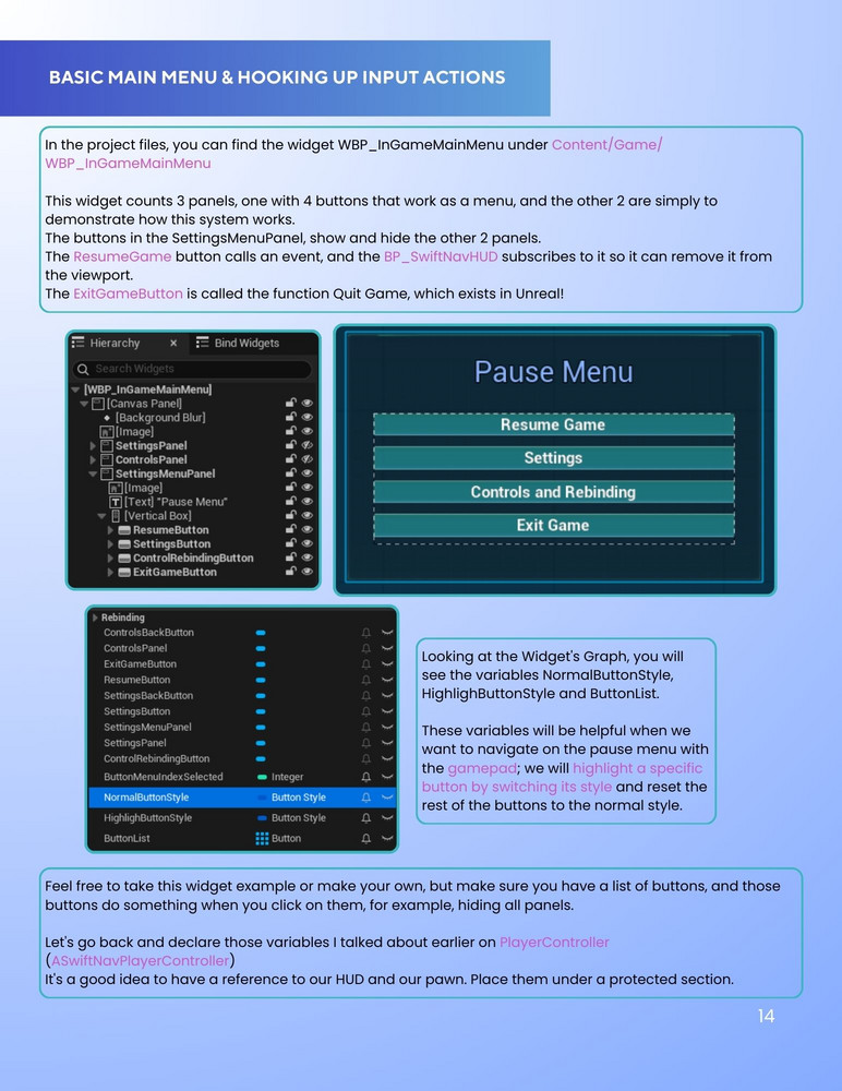 Game Controller Support for Menus (C++ & Blueprints) by Bee