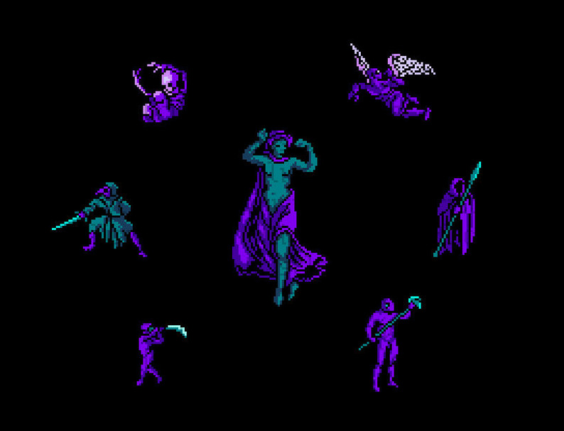 Alice's Demons and Enchantresses - 8-bit Monster Pack by Alice Gristle