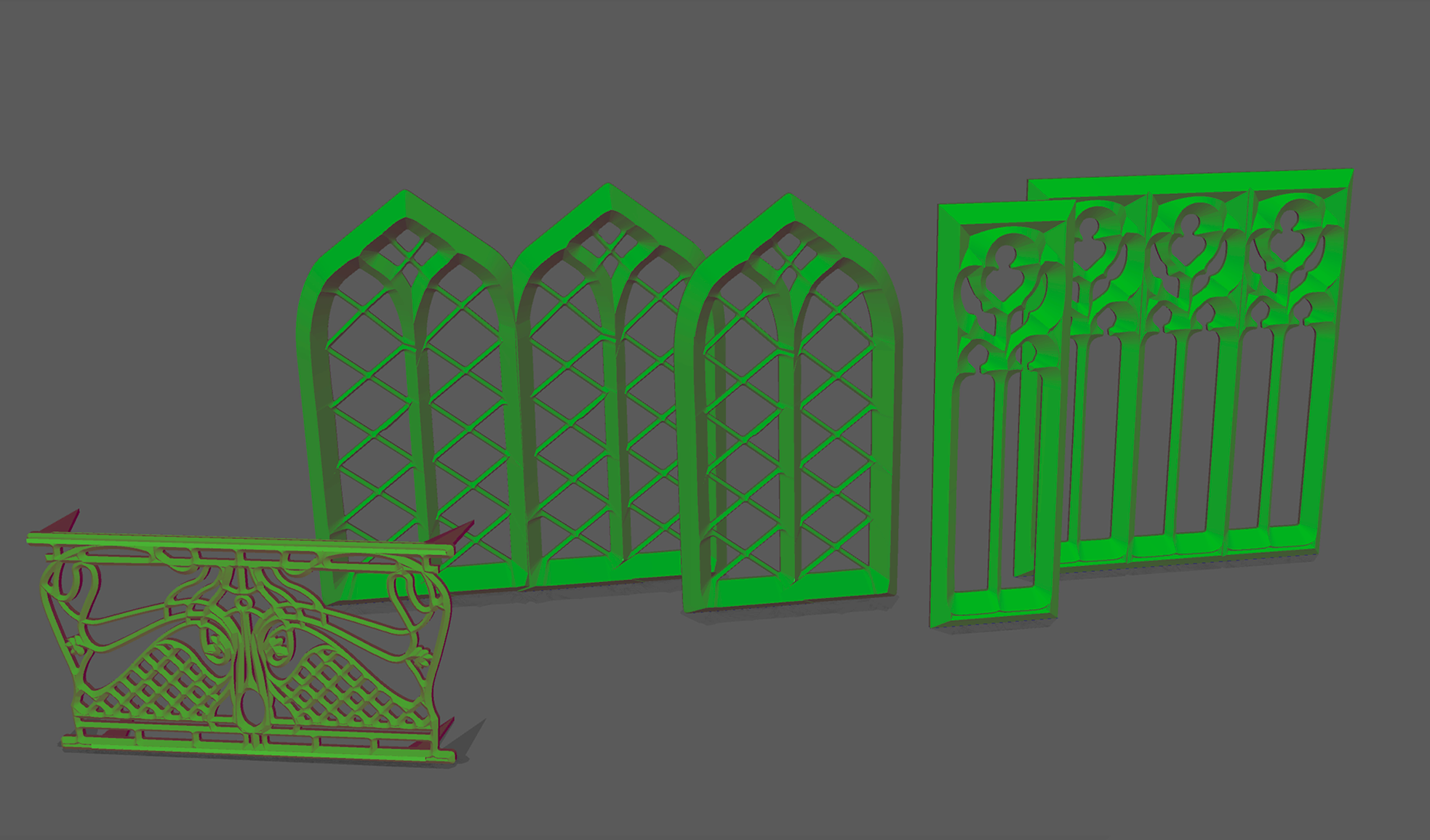 Building Accessories STL Pack! by SummonLesserMaker