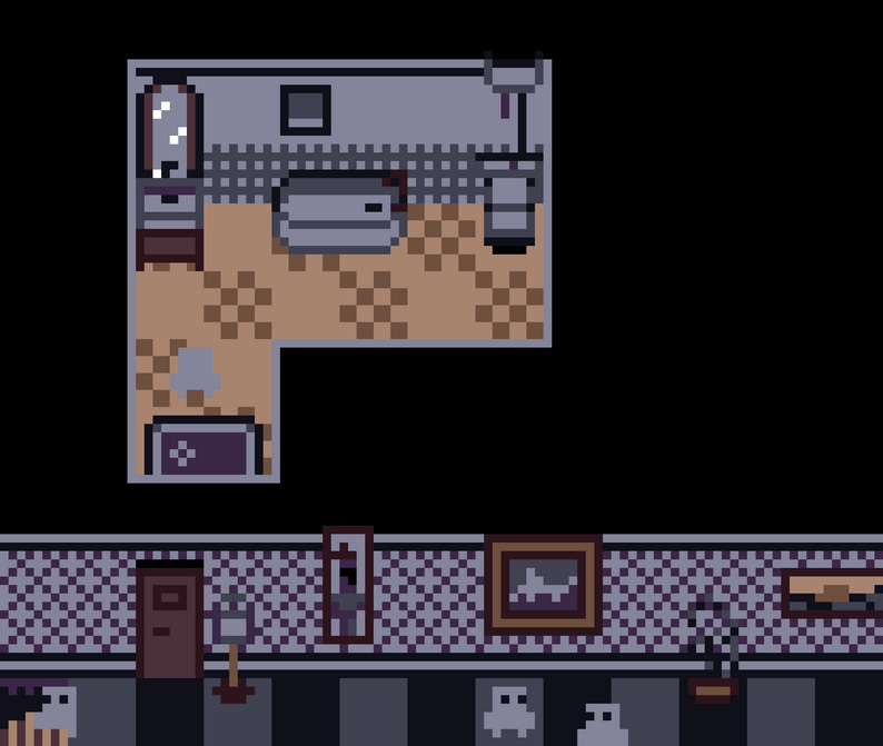 8x8 Vintage Mansion Tileset by Aura