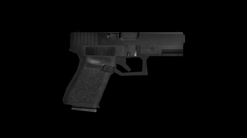 PSX Low Poly Glock - Game Ready by Neko Ninja Labs