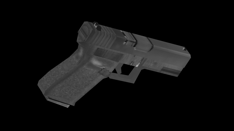 PSX Low Poly Glock - Game Ready by Neko Ninja Labs