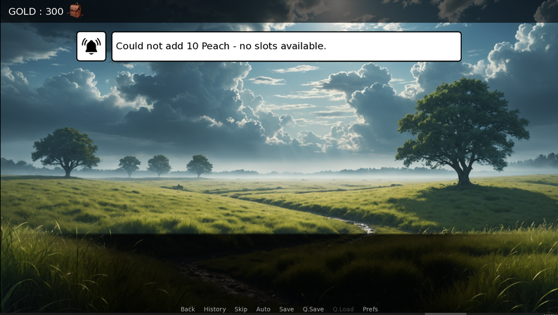 Enhanced Renpy Inventory System by Patchmonk