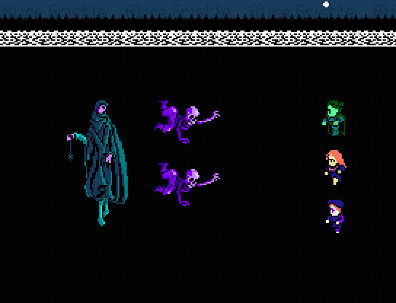 Alice's Brave Battlefields - 8-bit Battlebacks by Alice Gristle