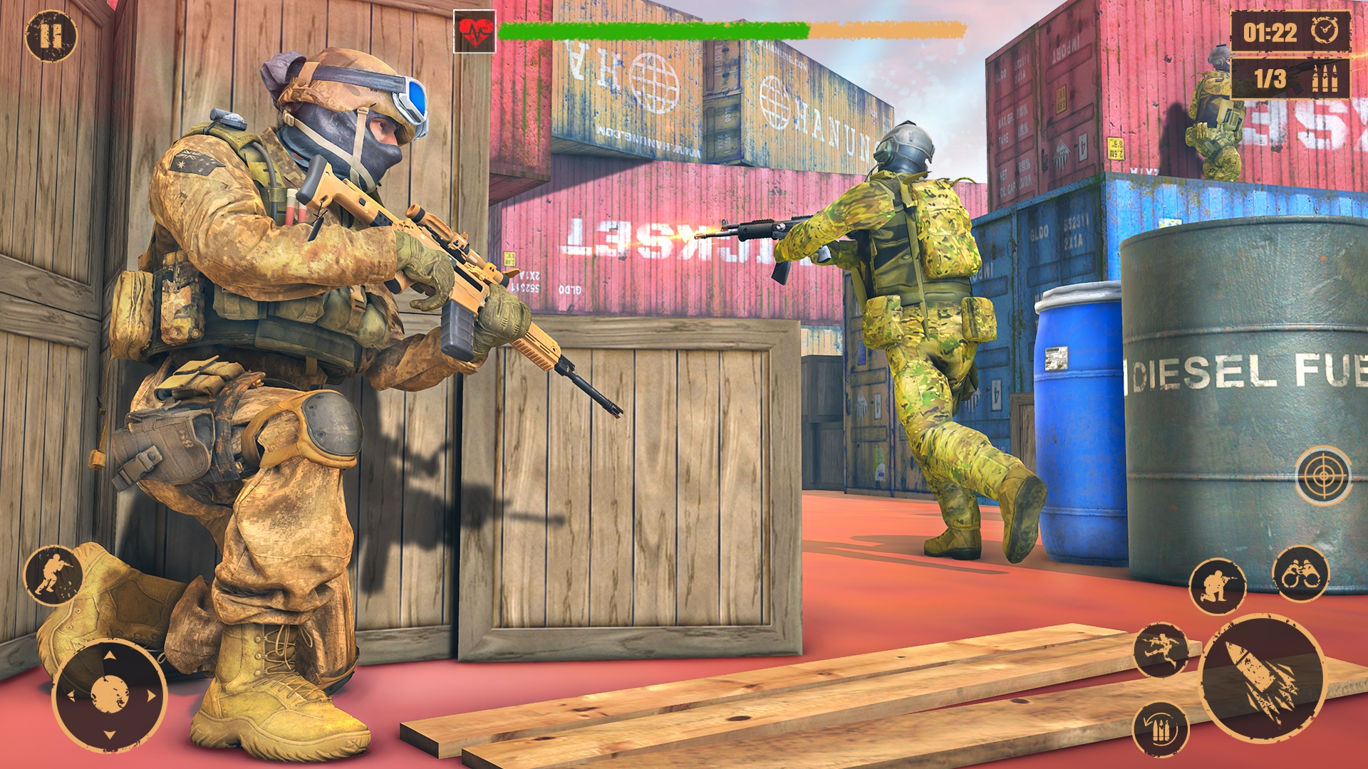 FPS Commando Gun Shooting Game ShootOut by FINGERNIC