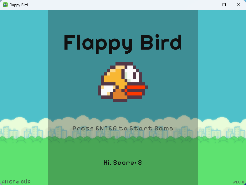 Flappy Bird by Ali Efe GÜR
