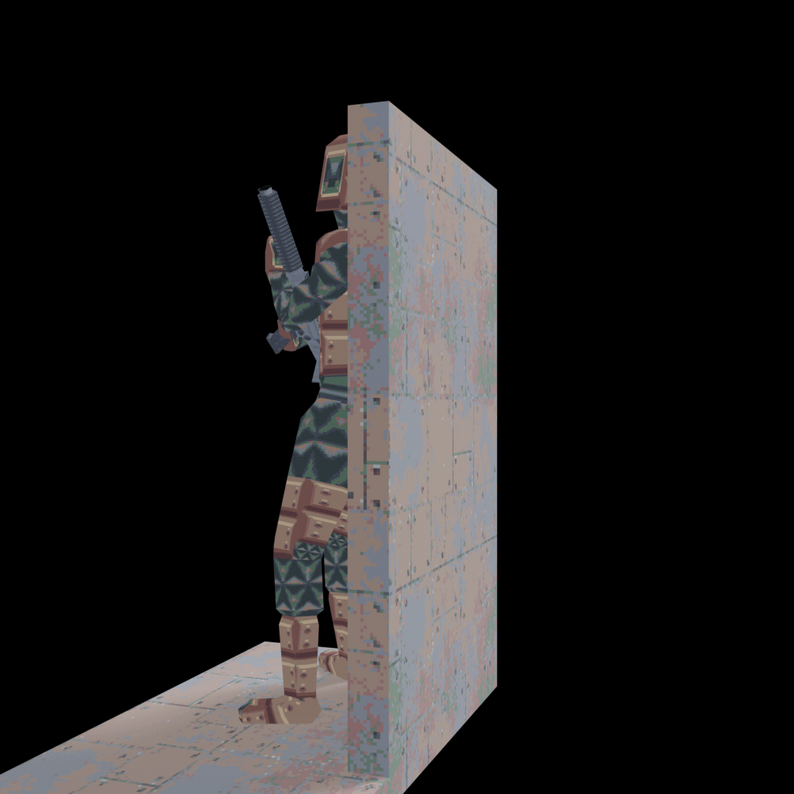 Sci-Fi Soldier Character by MCSTEEG