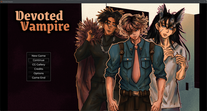 Devoted Vampire by CheriBeanArt