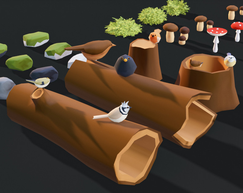 Stylized Forest Kit by AssetQuest