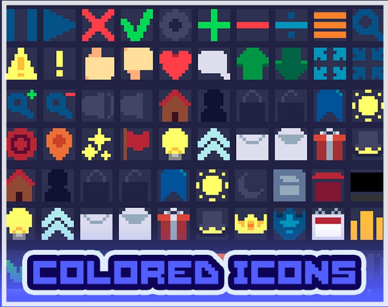Pixel Icon Pack by Oink55
