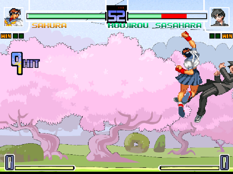 Cherry Blossoms (Mugen Stage) by Takishi Usada