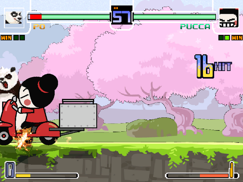 Cherry Blossoms (Mugen Stage) by Takishi Usada