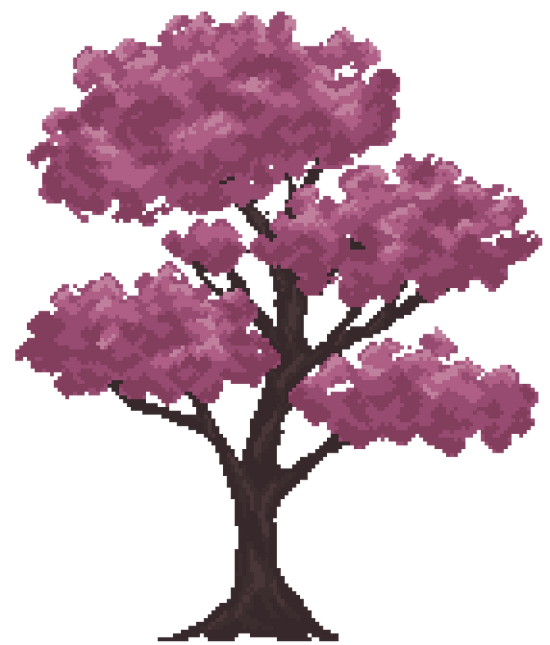 Pack of sakura trees by Infallible