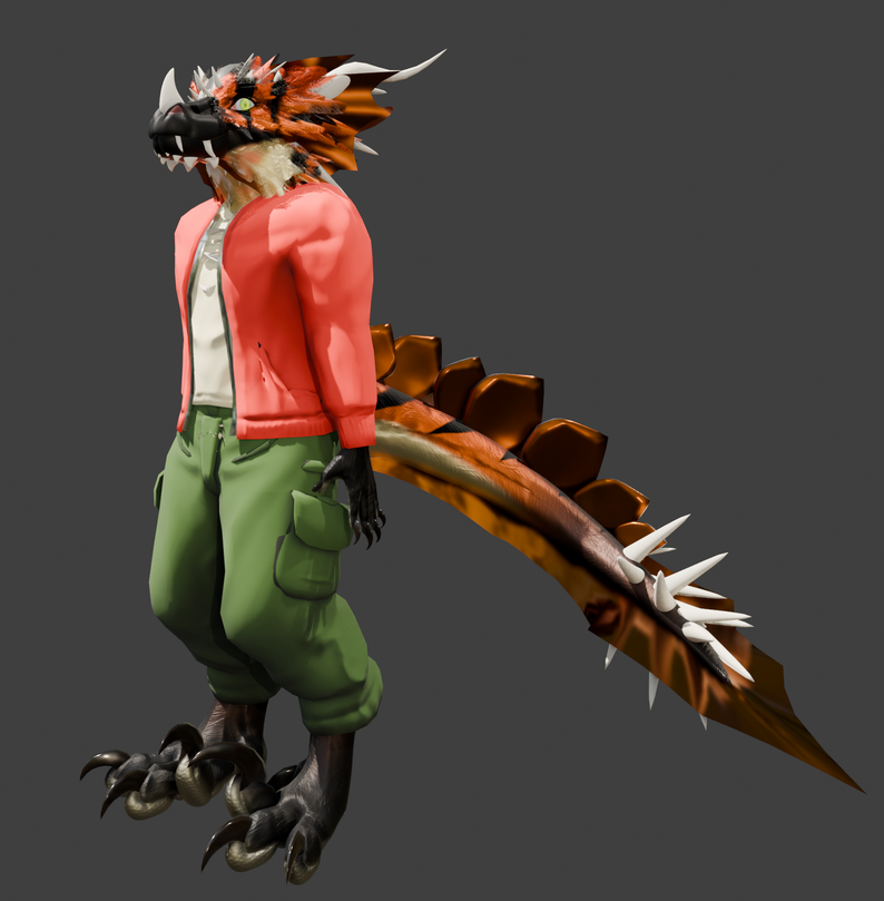 ZealotDKD Raptor Vrchat Blender by ZealotDKD