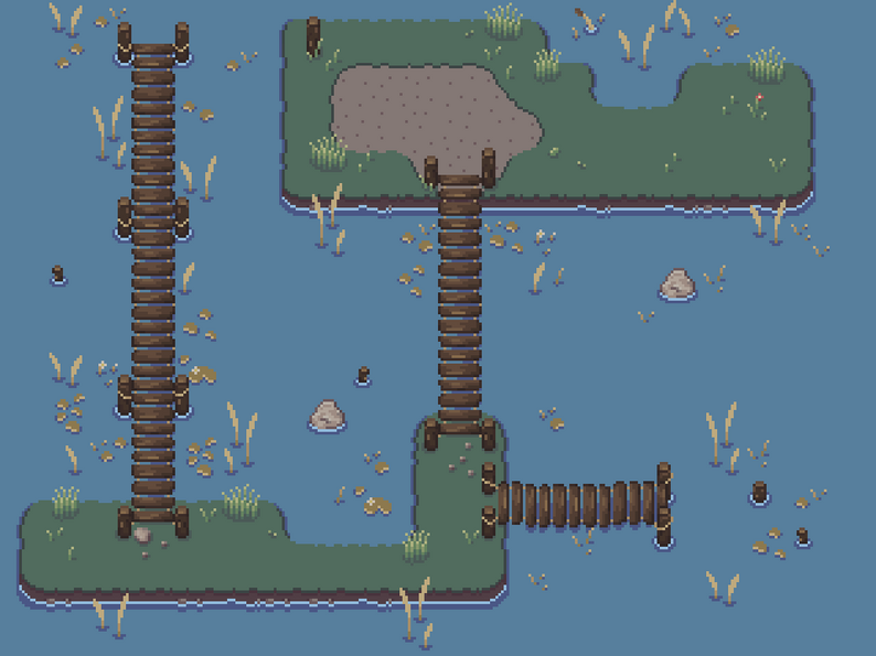 HUSHED VALE - BIOMES & SEASONS 2D Tileset by dsatpxls