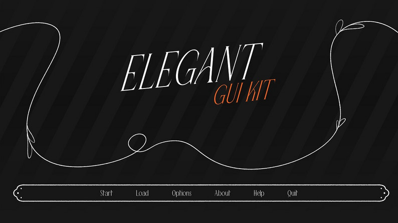 Elegant GUI kit by Chiara
