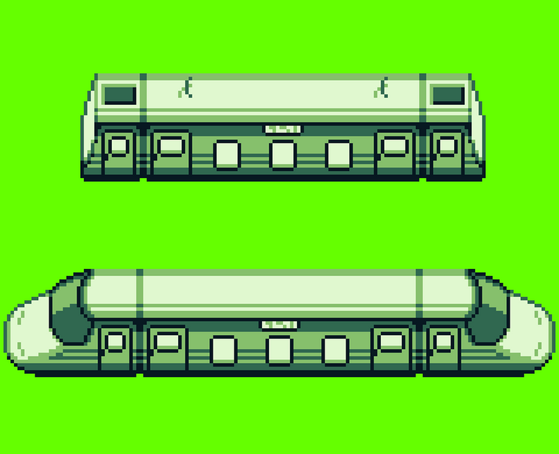 GB Studio Trains Asset Pack by Reakain