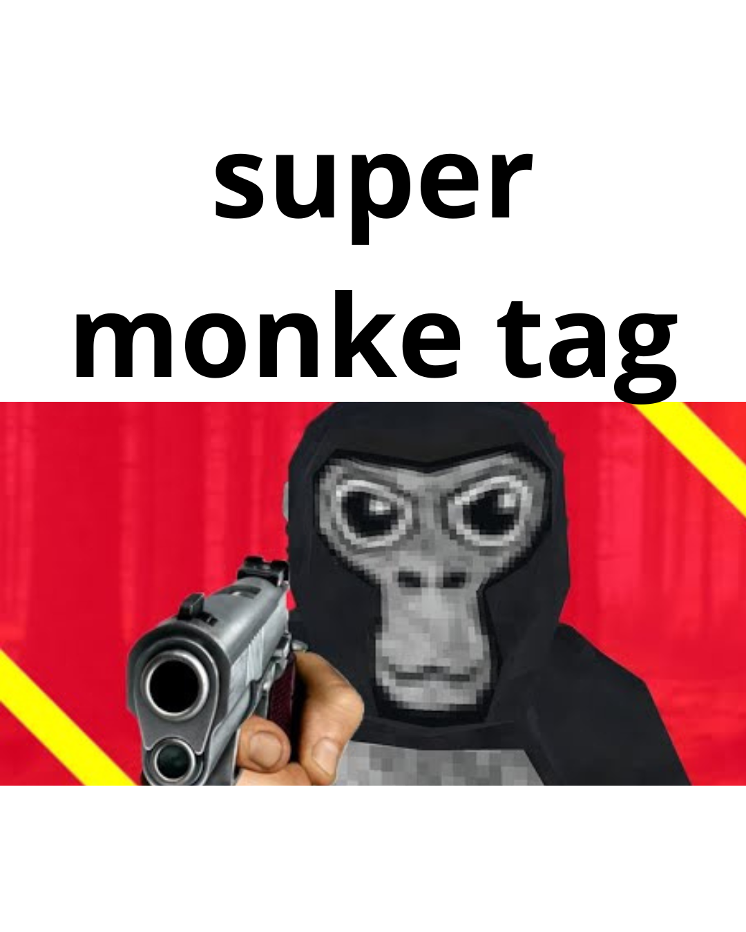Super monke tag by Spugnavr