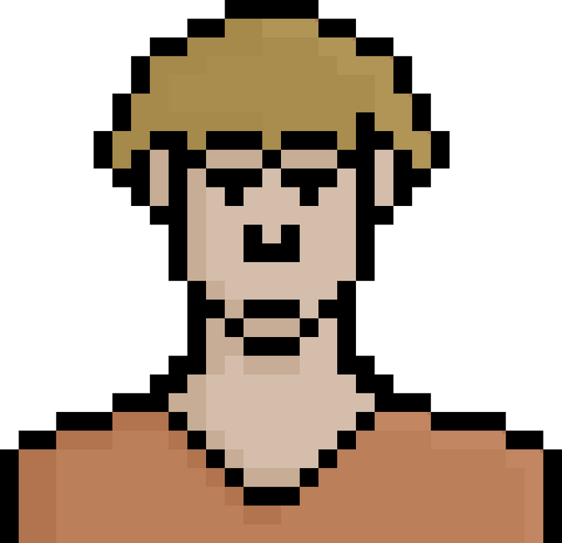 Pixel Art Portraits With Gifs by SharkyValley