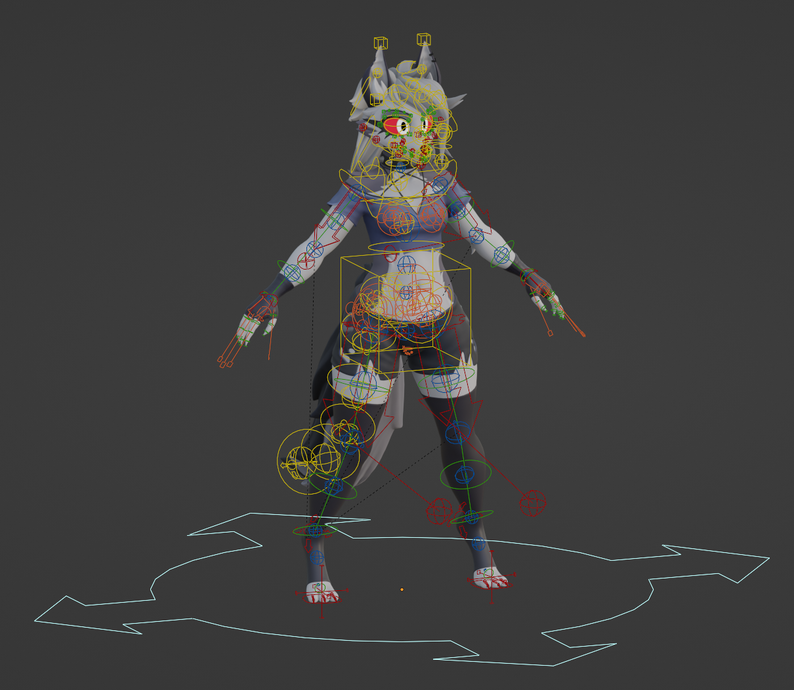 [Blender] ReVAmped Loona by AeridicCore