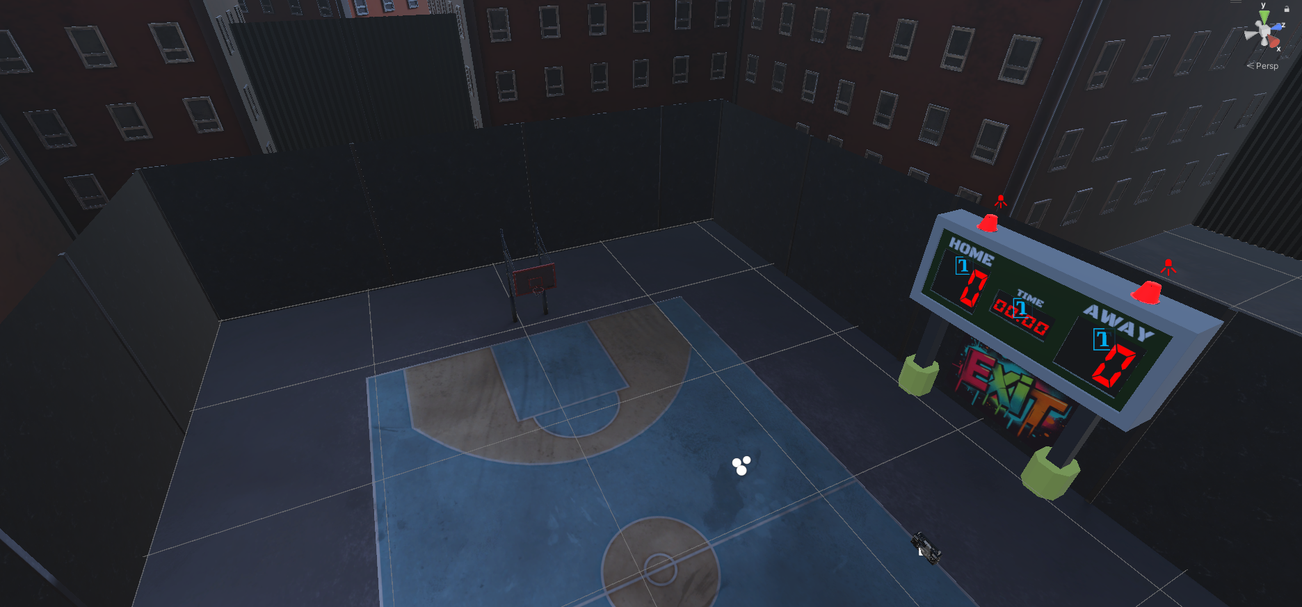 Basketball Court VR Project by FatihOzkara