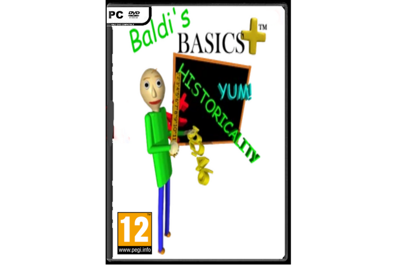 Baldi's Basics Plus Game Disc by GabrieleDotti14