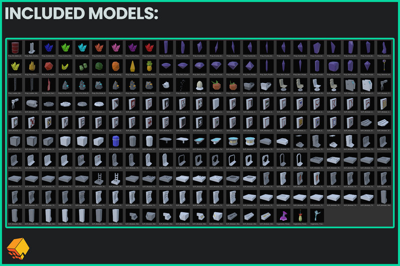 Low Poly Sci-Fi Pack - PolyWorks by Off Axis Studios